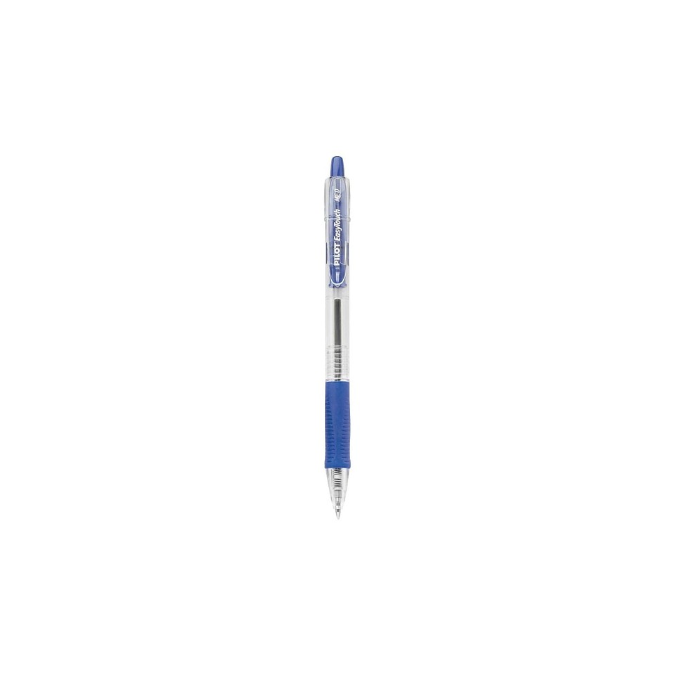 Pilot EasyTouch Retractable Ball Point Pen Blue Ink 1mm Dozen 32221 | eBay