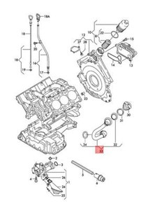 Genuine AUDI Q7 4MB 4MG Oil Filler Pipe 4M0115301 | eBay