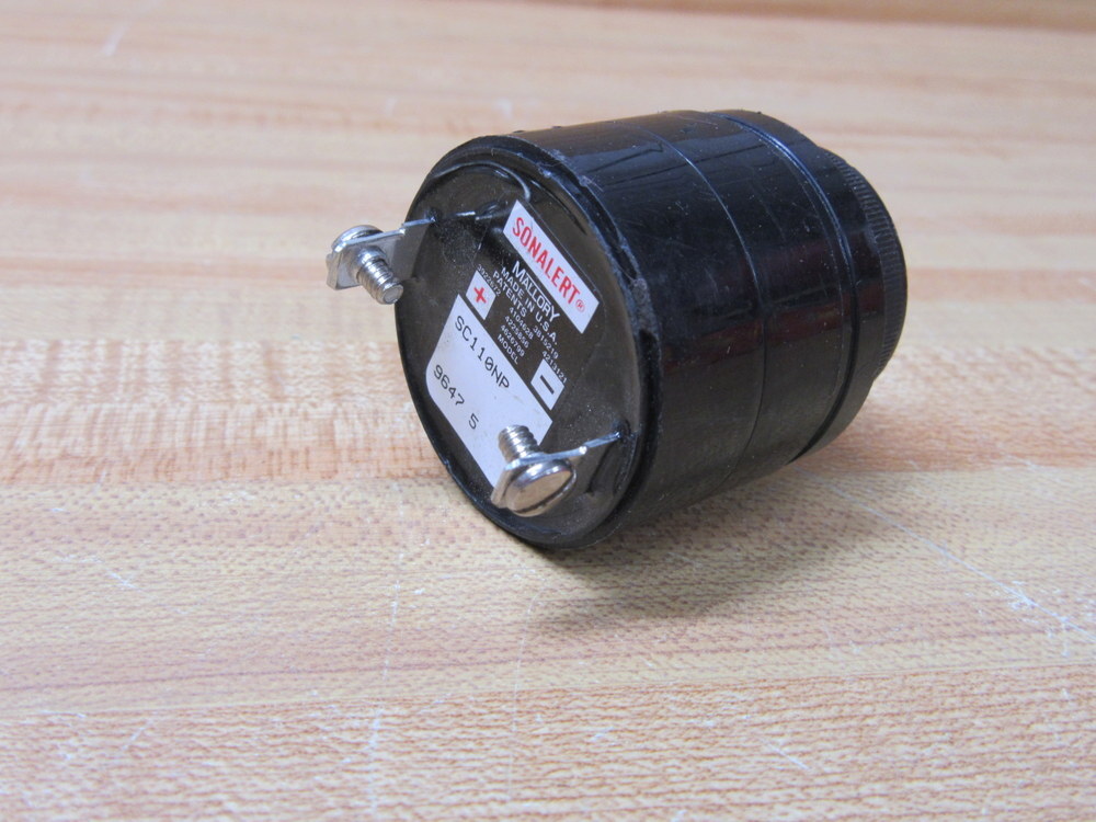 Mallory SC110NP Sonalert Buzzer Pulse Alarm for sale online | eBay