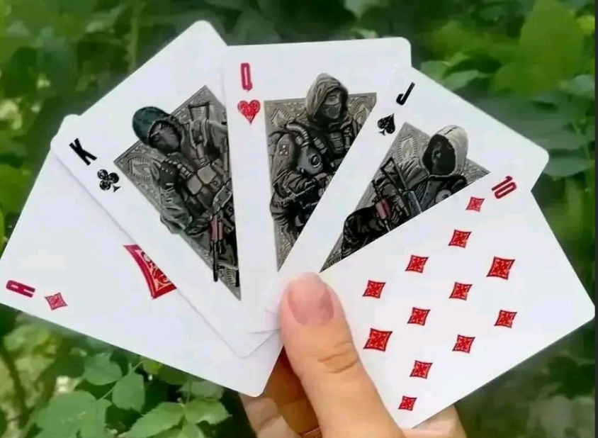 Ukraine Playing cards 1986 Chernobyl nuclear disaster deck 54 cards ...