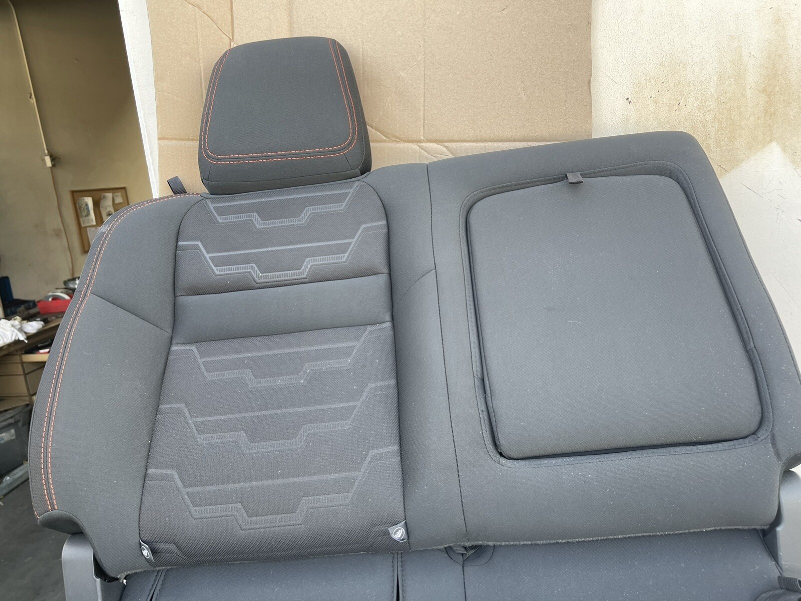 22 NISSAN FRONTIER PRO-X REAR BENCH ASSEMBLY RIGHT SIDE ONLY BLACK ...