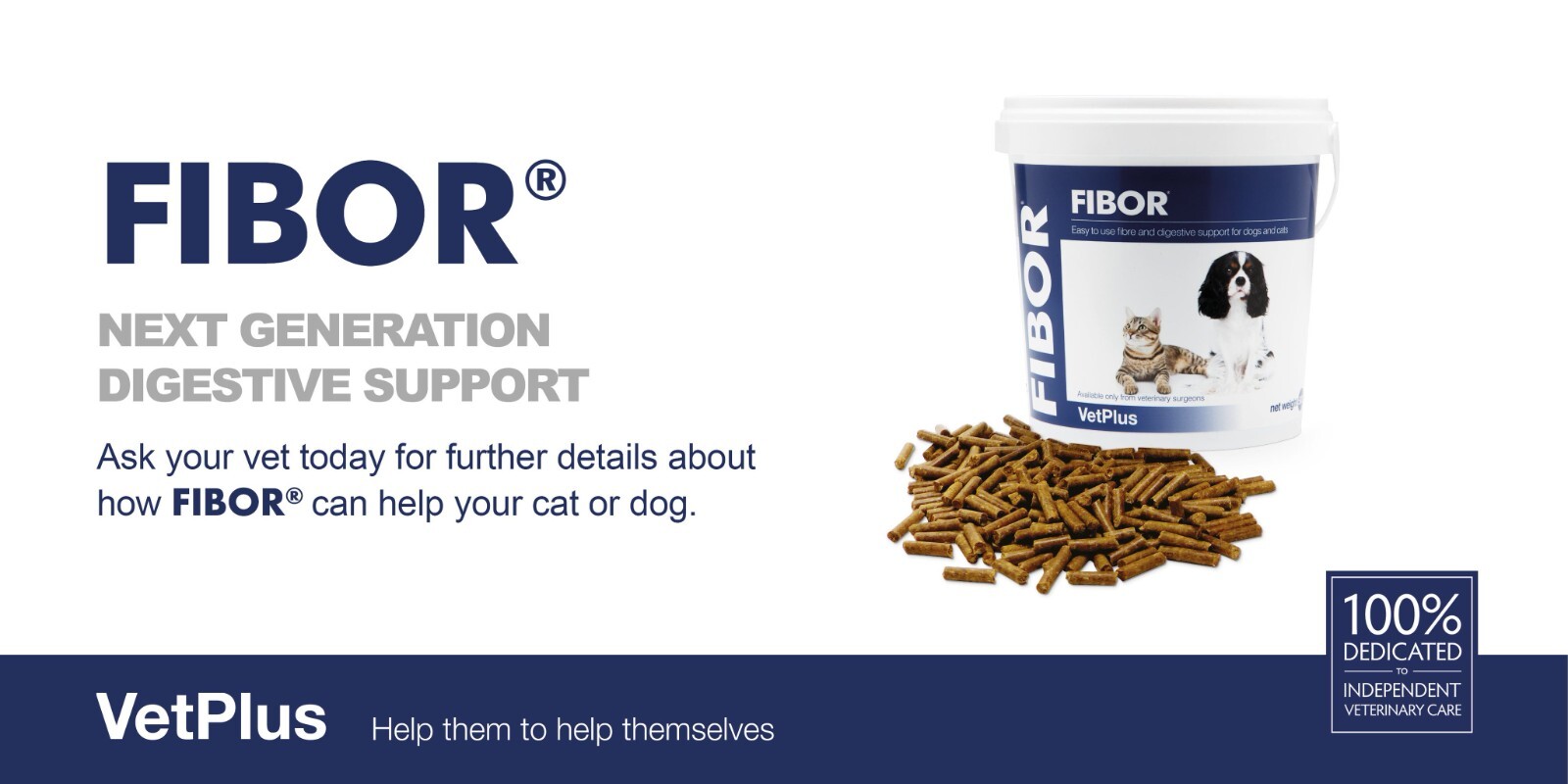 Fibor for Dogs and Cats - VetPlus Fibor - 500g 5031812511007 | eBay UK