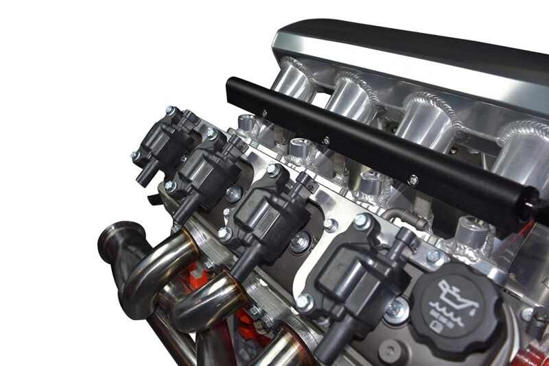 ICT Billet 551654 LS, Ignition Coil Brackets, Coil Pack, Over Valve ...