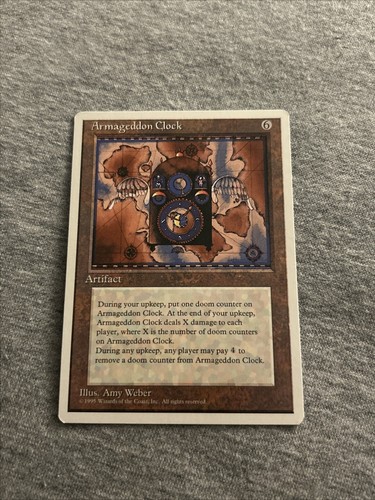 Armageddon Clock Magic the Gathering MTG Vintage AP13 | eBay