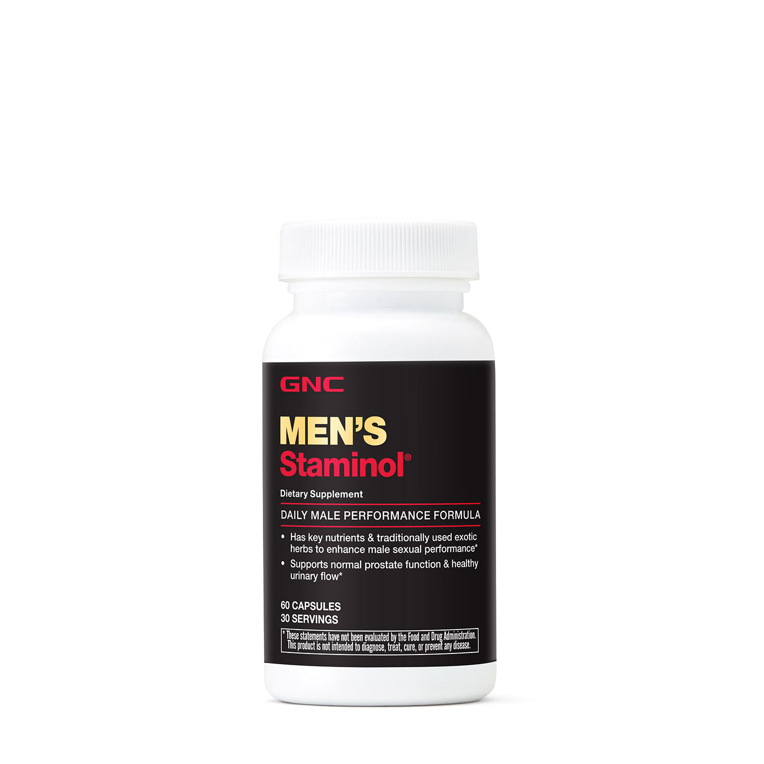 GNC MEN'S STAMINOL --60 Capsules Free FAST Shipping!!! | eBay