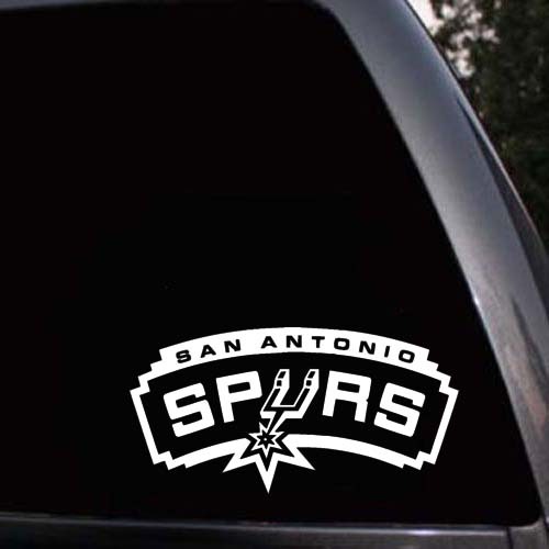 San Antonio Spurs Logo NBA Car Window Truck Laptop Wall Vinyl Decal ...