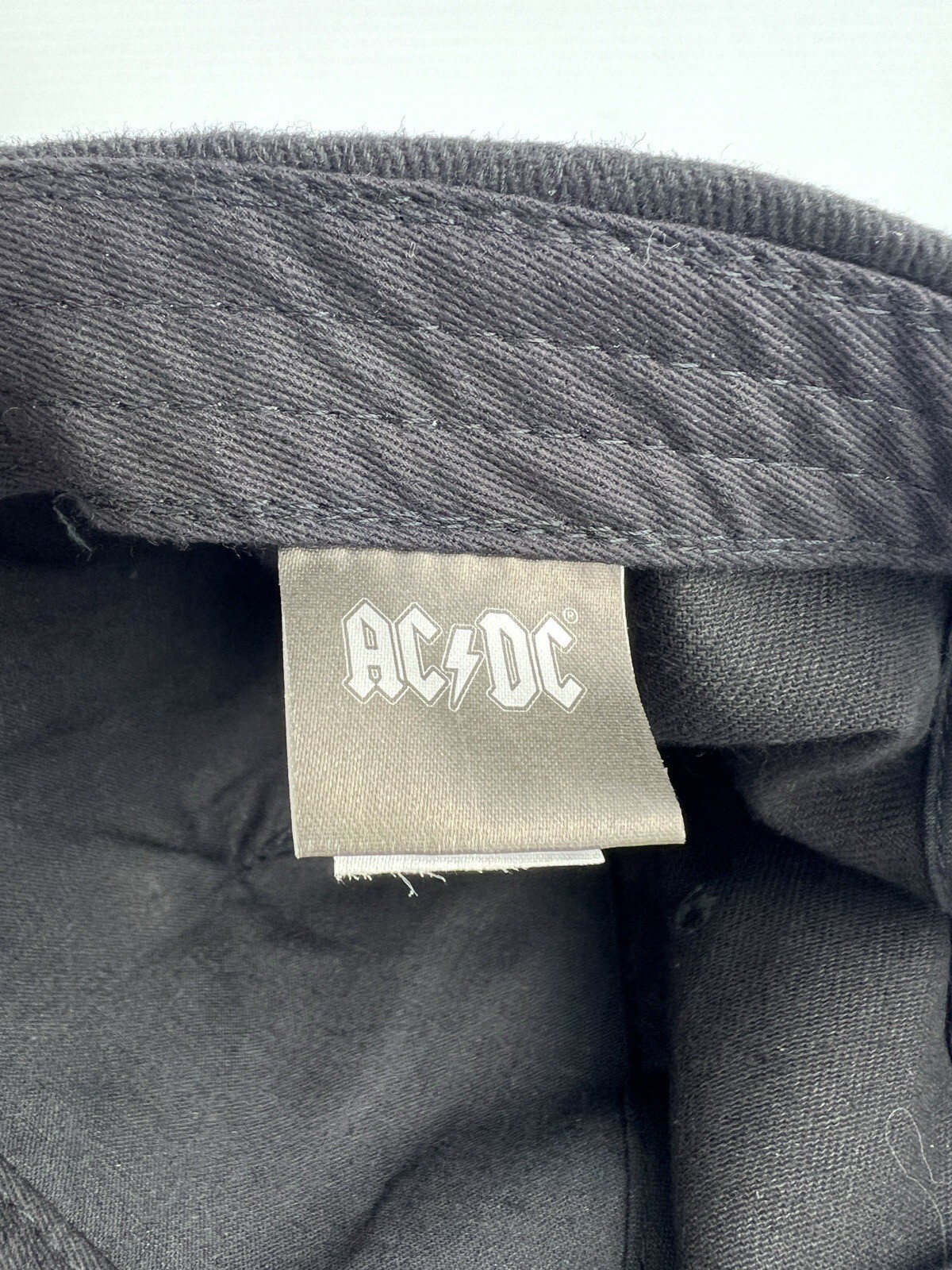 AC/DC Cap Hat Australian Tour Original 2010 Black Ice One Size Fits All ...