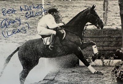 VIRGINIA ELLIOTT HAND SIGNED 6X4 OLYMPICS PHOTO - GB - EQUESTRIAN 3 ...