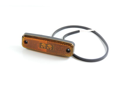 Rubbolite M891 LED AMBER SIDE MARKER LAMP 0.5M CABLE (12/24V) 891/03/04 ...
