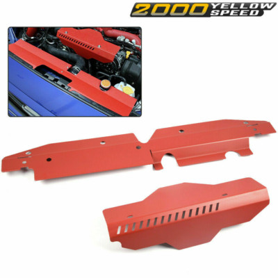 Fit For Subaru WRX & STi 08+ Radiator Shroud & Pulley / Belt Cover ...