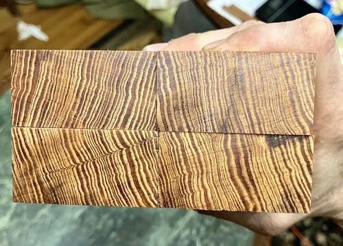 SET OF 4- Extinct Quarter Sawn Old Growth Dade County Pine Craft Wood ...