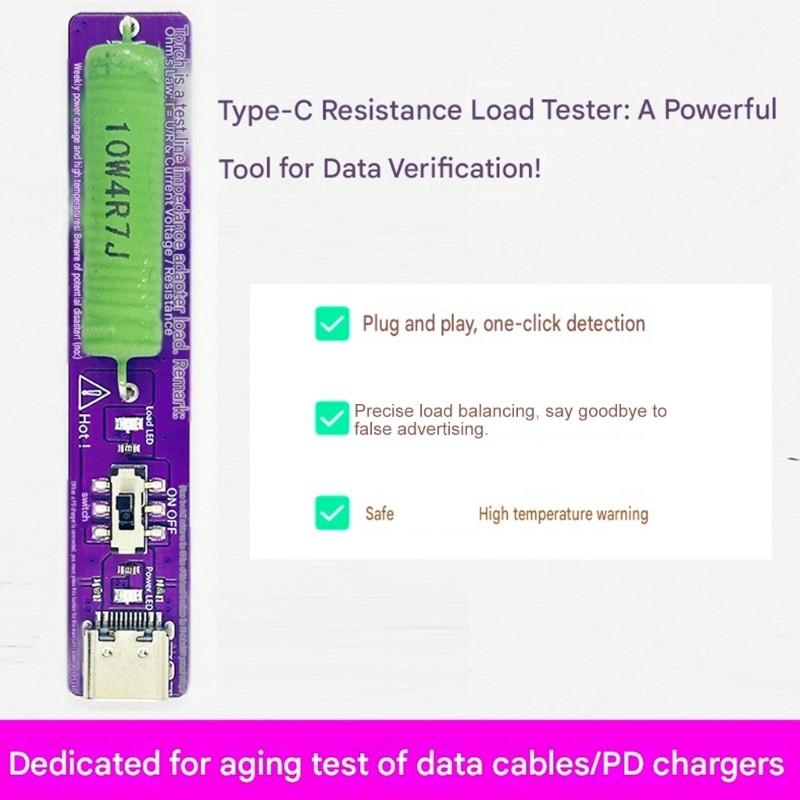 Electronic Load Test Unit Direct Port Test for Production Line Review ...