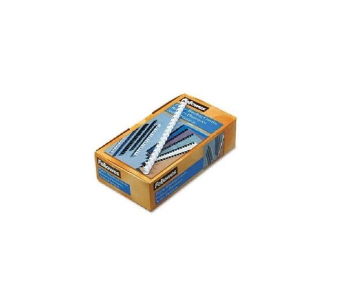 Fellowes Value A4 14mm Binding Combs - White (Pack of 100), 6202001 14 ...