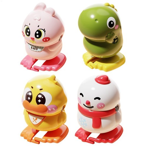 Wind Up Toys Fun Cute Walking Hopping Animal Toys For Kids Christmas ...