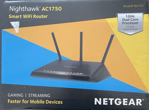 NETGEAR Nighthawk AC1750 Smart WiFi Router R6700 Dual Band Gigabit | eBay