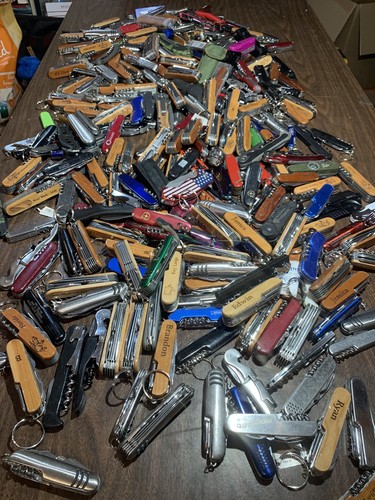 Tsa Confiscated Pocket Knives/multitools Lot | eBay