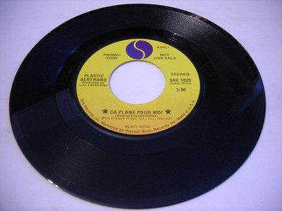 PROMO Plastic Bertrand Ca Plane Pour Moi / Pogo Pogo 1977 Stereo 45rpm ...