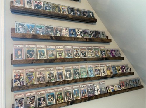48” Trading Card Display Shelf - Holds Graded, One-Touch, Top Loaded ...