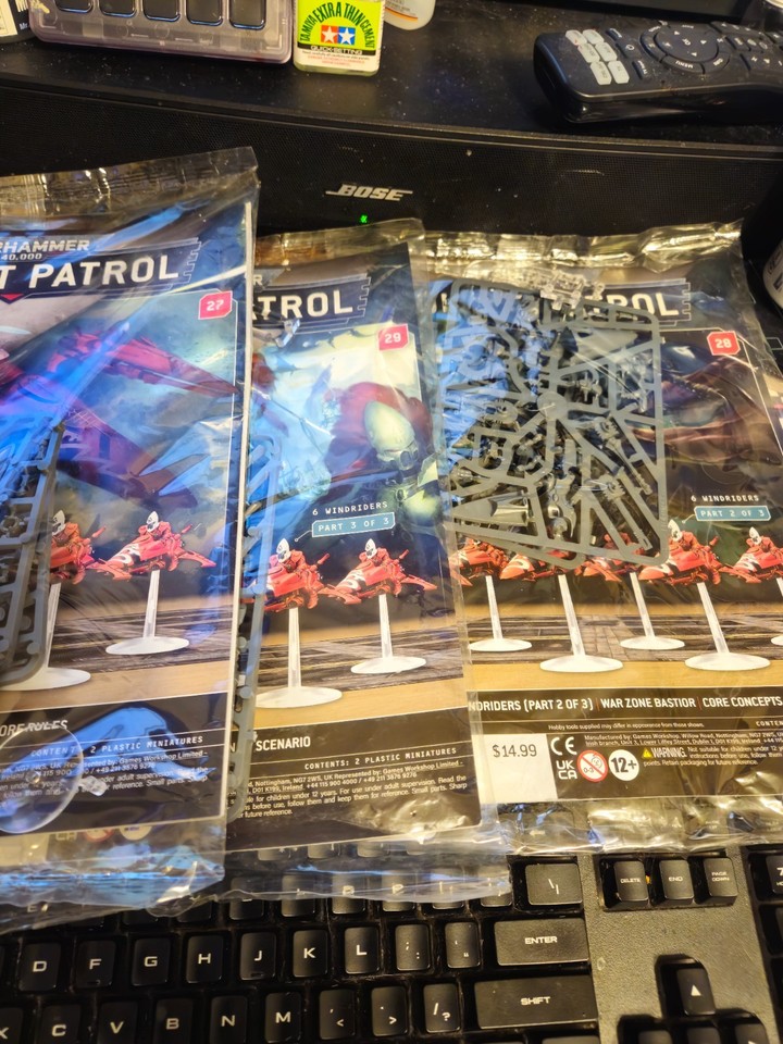 warhammer 40k aeldari lot (push fit, Combat Patrol Magazine) | eBay