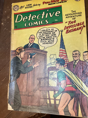 Detective Comics 199 The Invisible Batman! 1953 Good+ | eBay