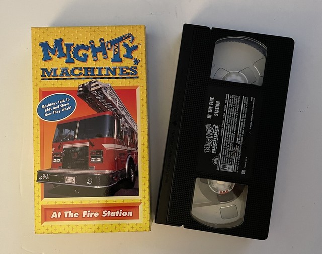 Mighty Machines at The Fire Station VHS VCR Video Tape Movie for sale ...