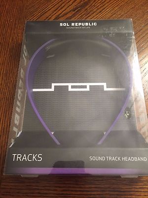 Sol Republic Tracks Headband. Purple. Brand New | eBay