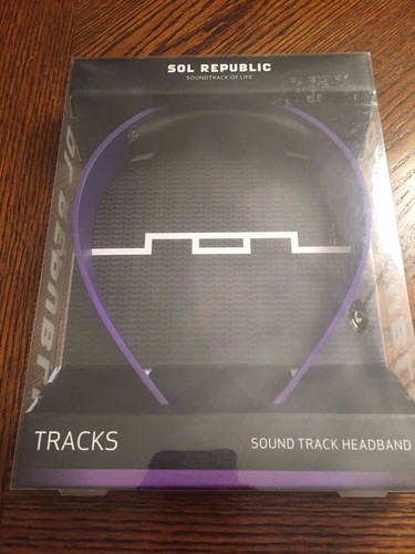 Sol Republic Tracks Headband. Purple. Brand New | eBay
