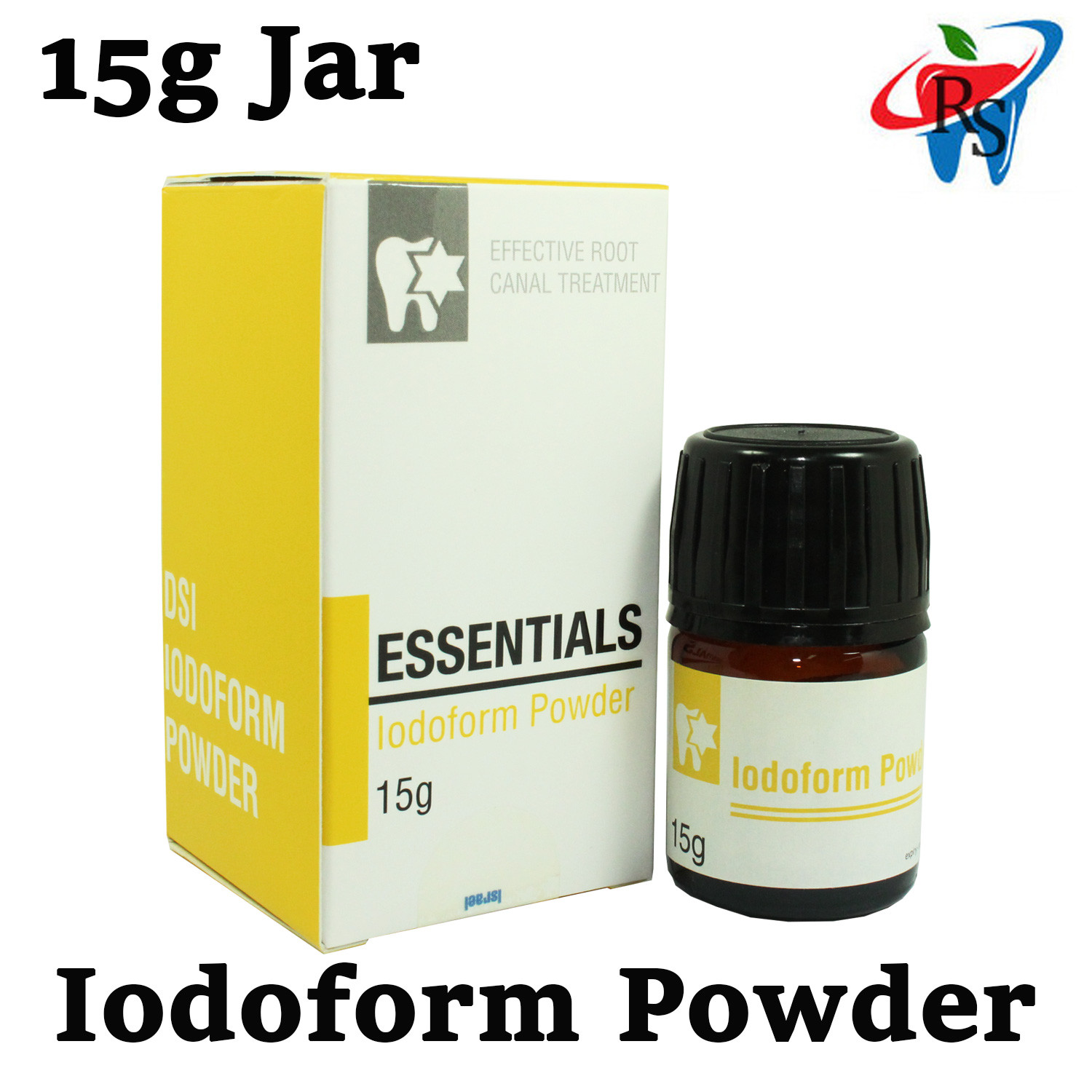Dental Iodoform Powder Disinfecting Anesthetic Root Canal Treatment 15g ...