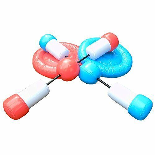 Duel Battle Gladiator Game with Inflatable Batons and Platforms Outdoor ...