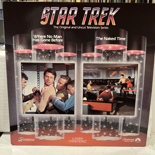 STAR TREK Original Where No Man Has Gone Before & Naked Time LASER ...