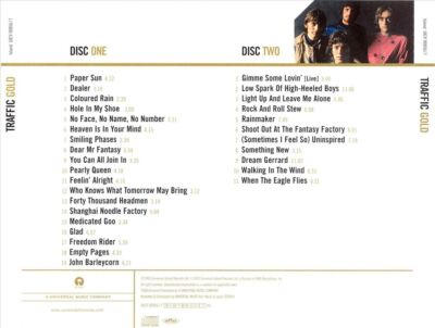 TRAFFIC GOLD NEW CD 602498312070| eBay