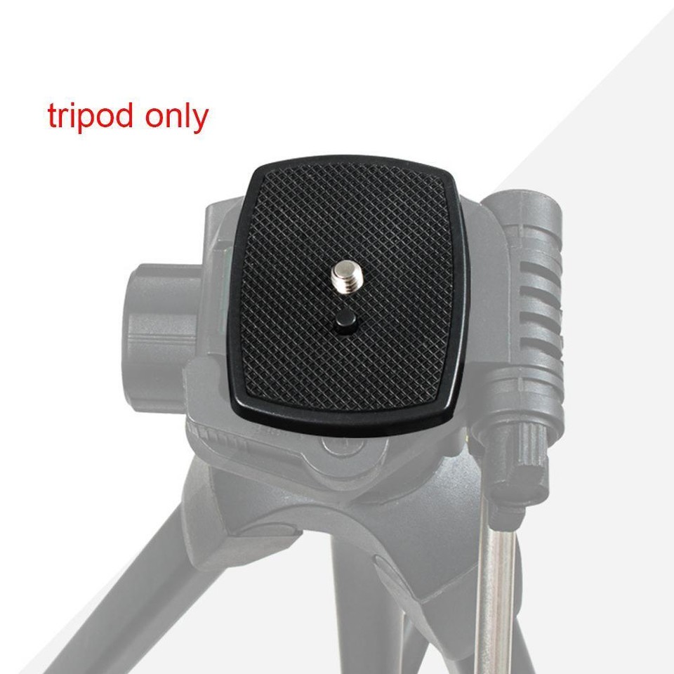 Tripod Quick Release Plate Screw Adapter Mount Black Camera For Digital ...