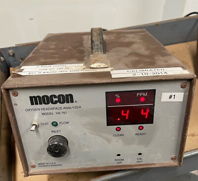 MOCON HS 751 Oxygen Headspace Analyzer | eBay
