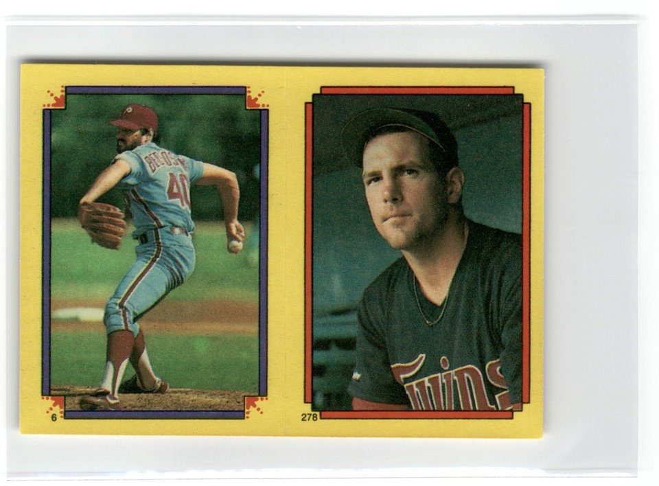 1988 Topps Baseball Stickers (Super Star Backs) - Pick a Card - 40% off ...