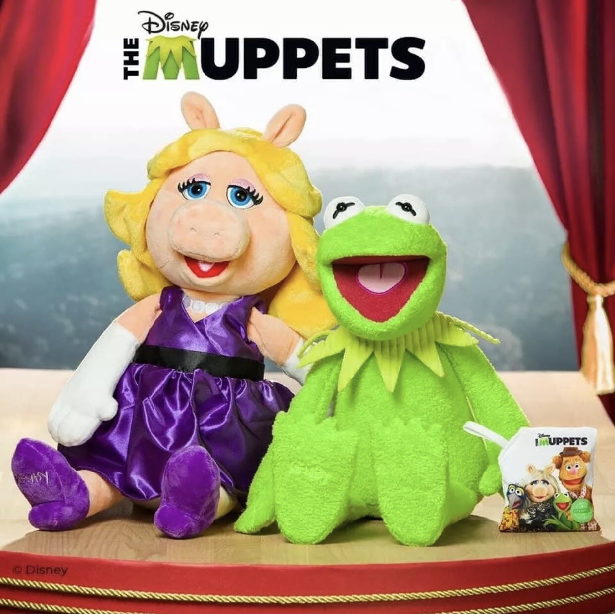 Scentsy Disney Kermit The Frog and Miss Piggy Muppets Buddies with ...