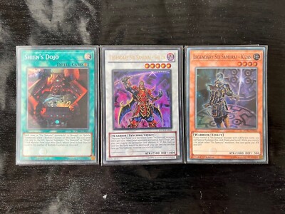 Yugioh - Complete Six Samurai Deck + Extra Deck *Tournament Ready ...