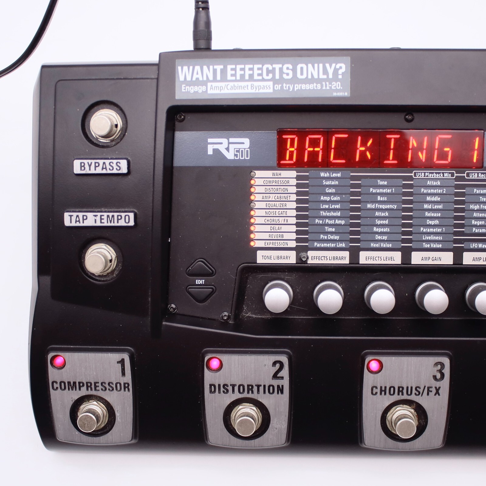 DigiTech RP500 Multi-Effects Guitar Effect Pedal for sale online | eBay