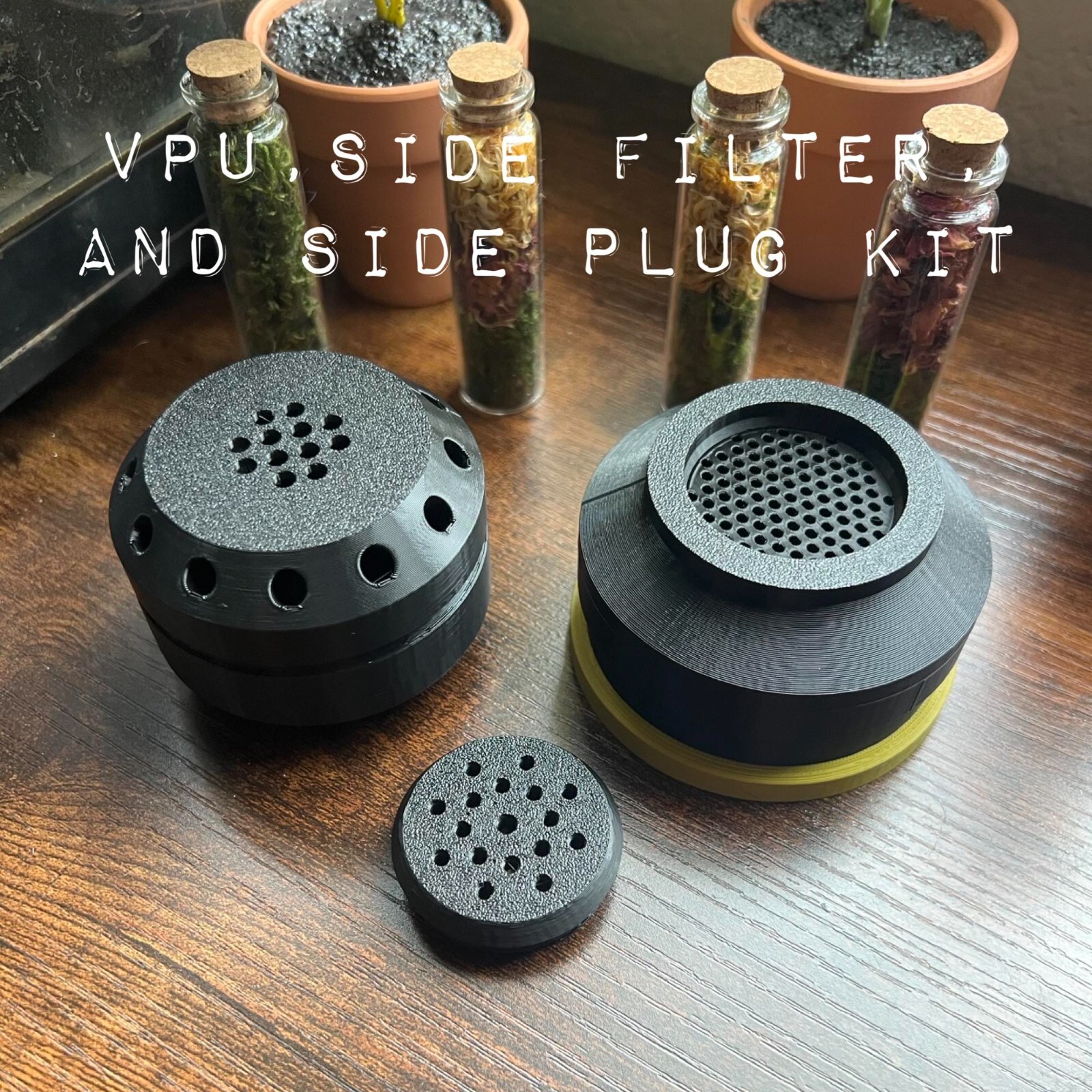 Resident Evil Cosplay FM12 Replica VPU Side Filter and Side Piece ...