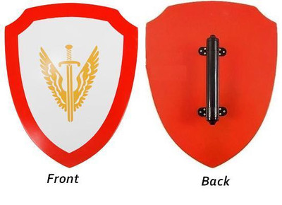 Wooden Wings and Sword Shield - Full Color Painted - NIB | eBay