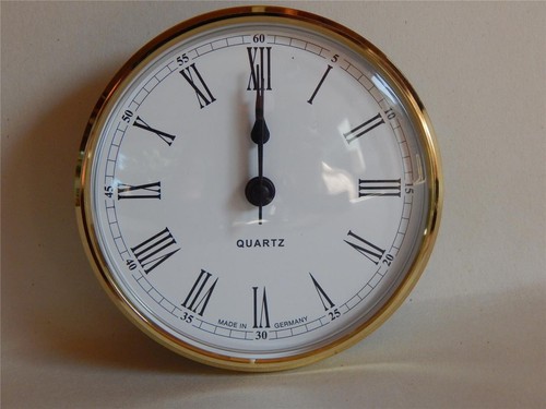 Caravan Motorhome Flush Mounted 86mm dia Clock Made in Germany ME502 ...