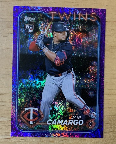 JAIR CAMARGO 2024 TOPPS UPDATE US314 PURPLE FOIL /799 RC TWINS | eBay