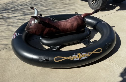 Water Floaty INTEX Bull Riding inflatabull Bull Rodeo 7ft 10"x6ft 5"x ...