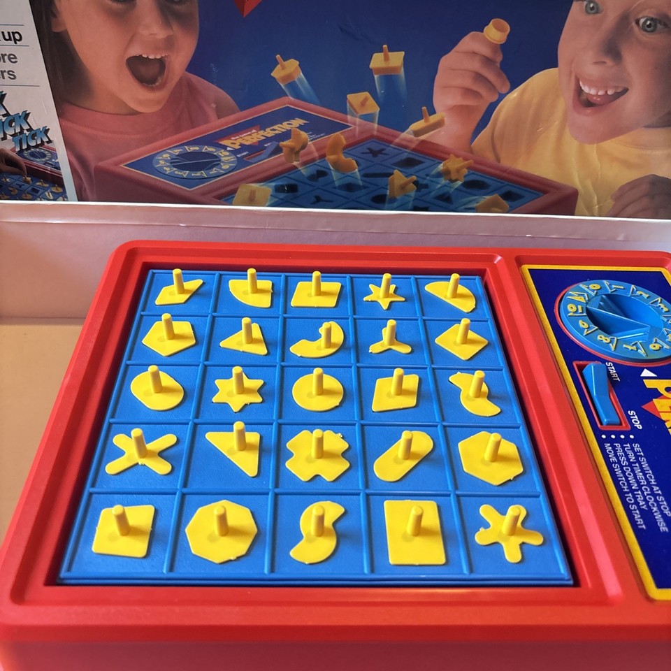 Perfection Game by MB Games 1990 - Complete & Working - Vintage | eBay UK