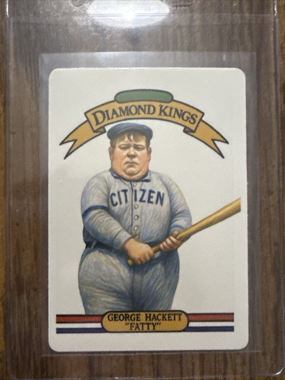 Project DK - George Hackett Giclee Art Print Baseball Card Custom | eBay