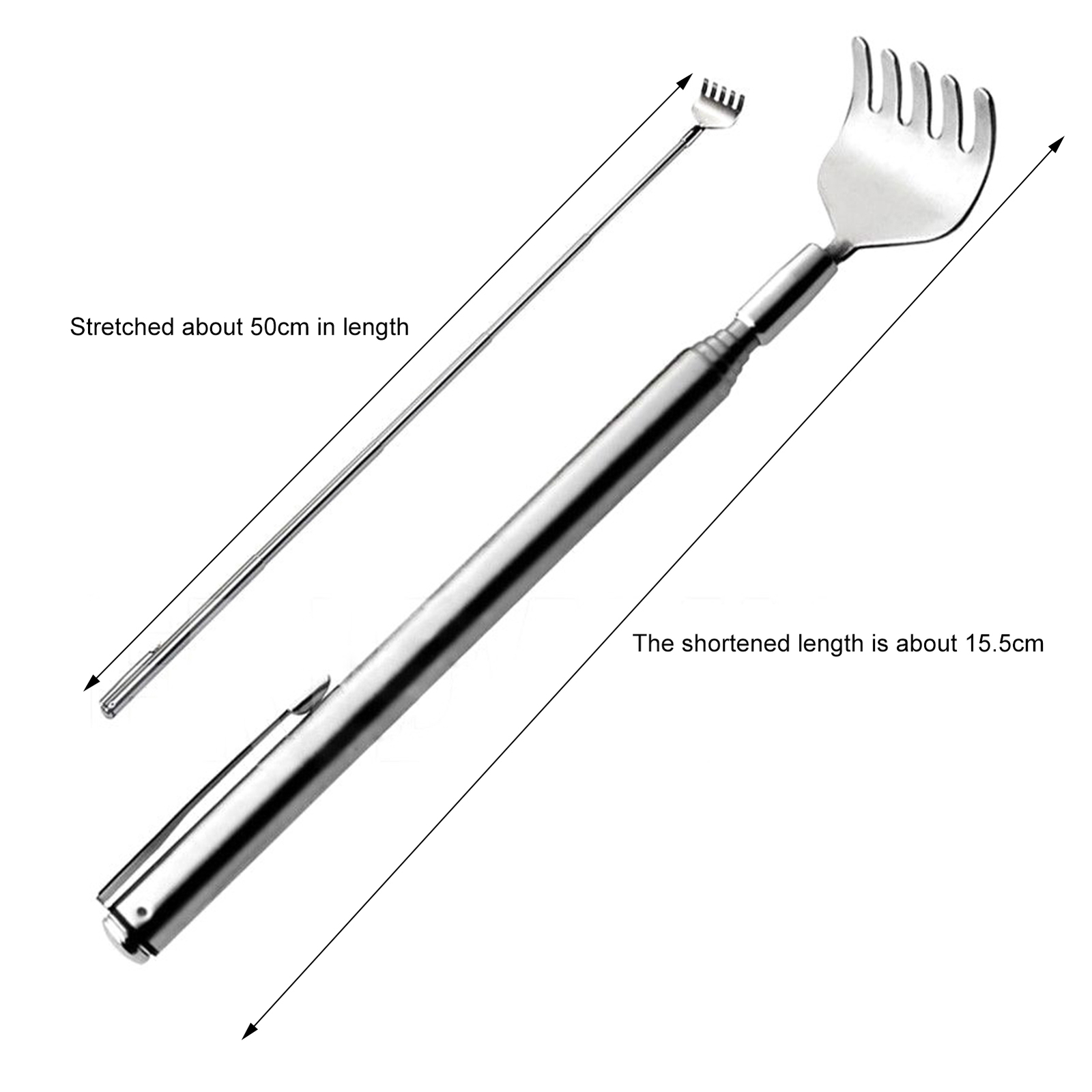 Back Massager Plating Comfortable Grip Useful Reusable Foot Scratcher ...