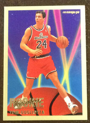 1993-94 Fleer Rookie Sensations Tom Gugliotta #8 Of 24 Basketball Card ...