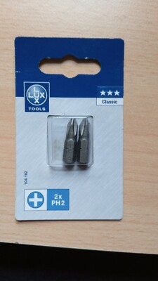 Schrauber Bit-Set von Lux 2 x PH2 | eBay.de