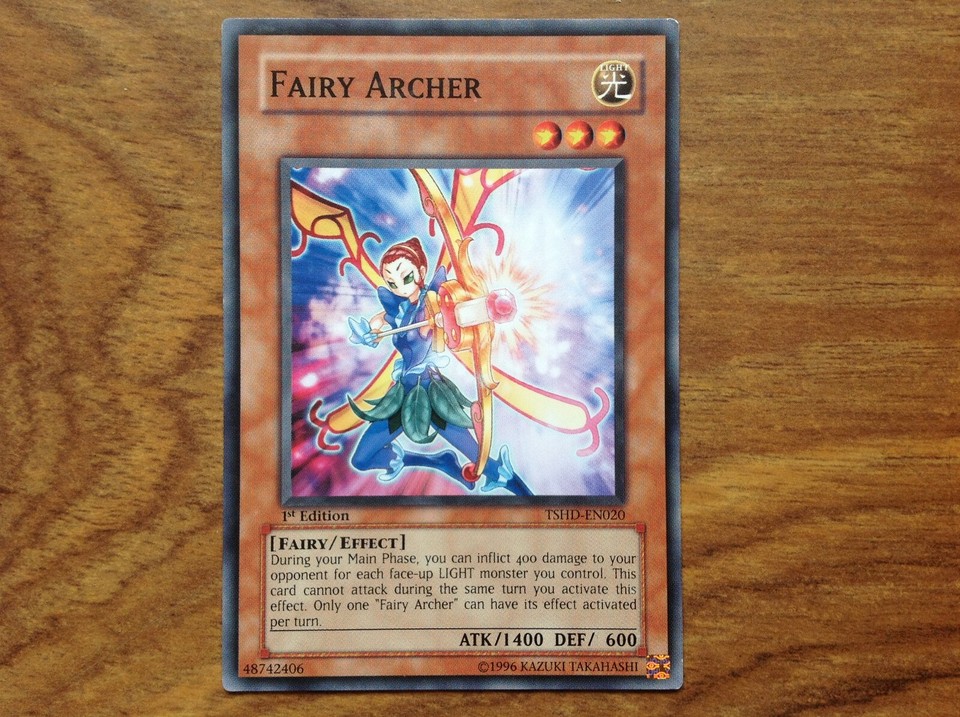 Fairy Archer TSHD-EN020 Common Yu-Gi-Oh Card 1st Edition. Free UK ...