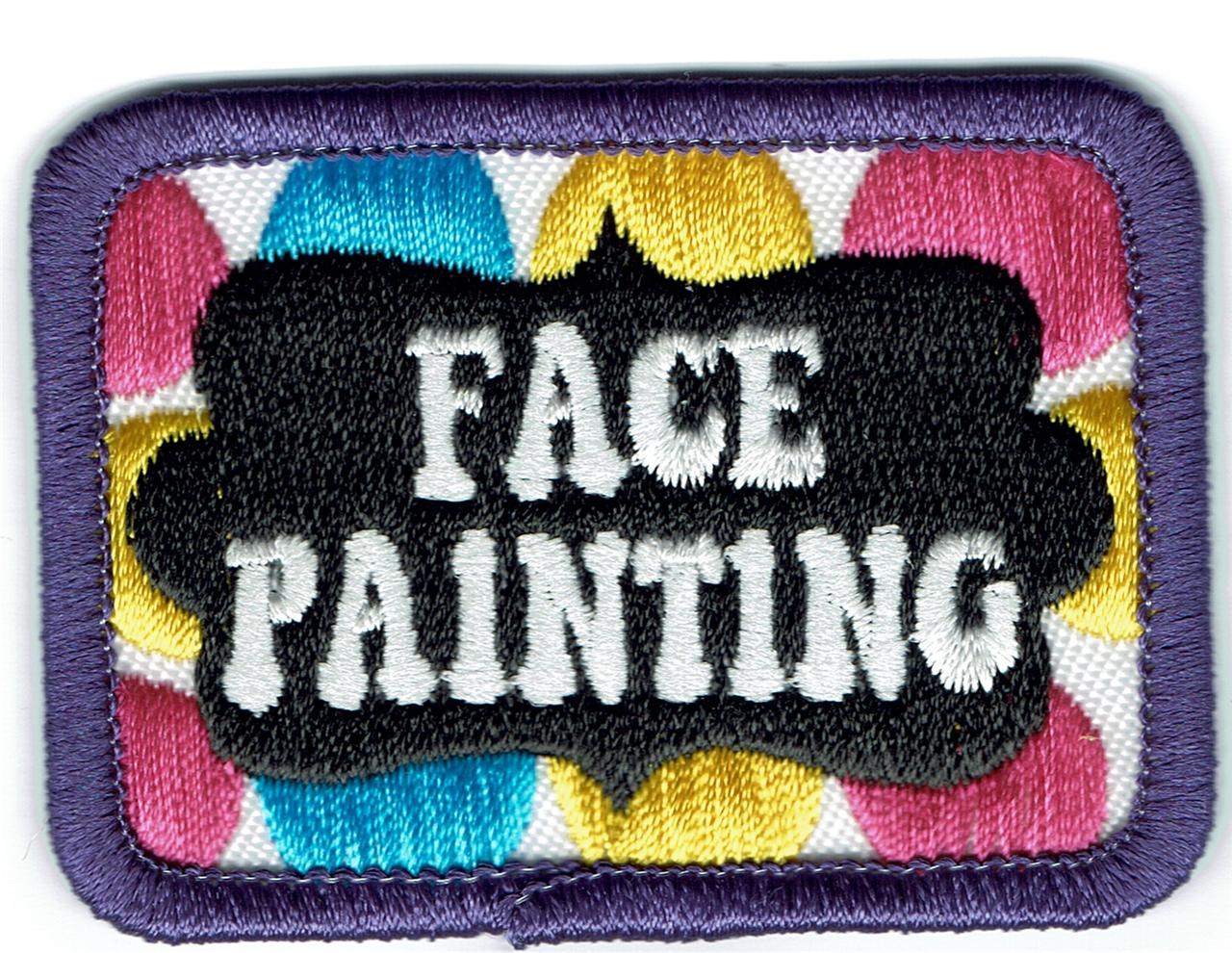 Girl Boy Cub FACE PAINTING Fun Patches Crests Badges SCOUTS GUIDES ...