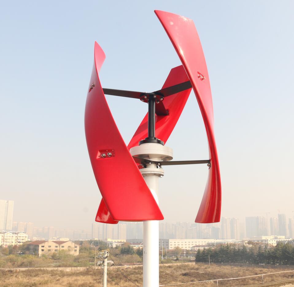 1000W 12V Vertical Maglev Wind Turbine Wind Power Generator with MPPT ...